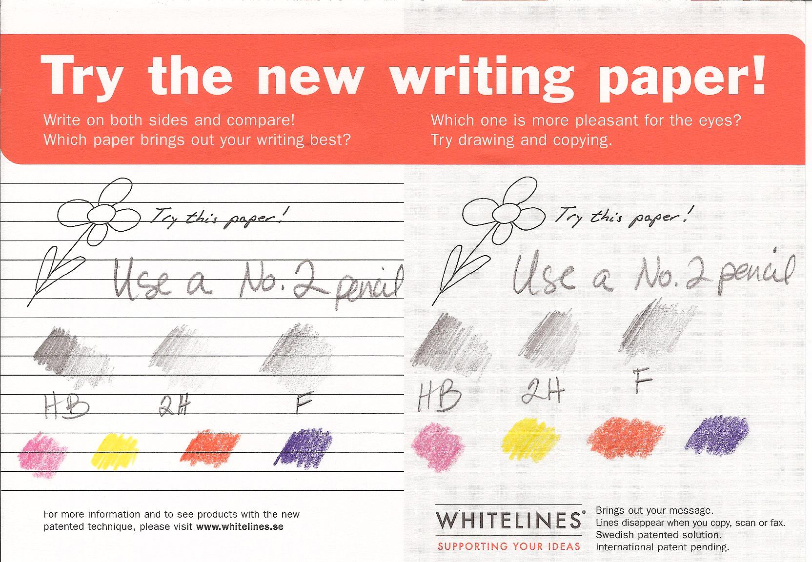 Whitelines Writing Paper & Notebooks | ArtPlantae Today